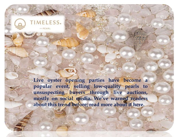 Real vs. fake edison pearls timeless pearl | PPT