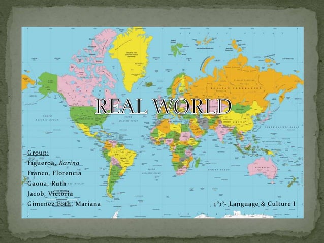 Real world | PPT
