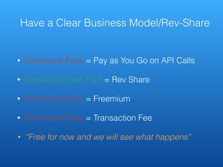 Real World API Business Models That Worked | PPT