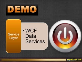 Real World API Design Using The Entity Framework Services | PPT