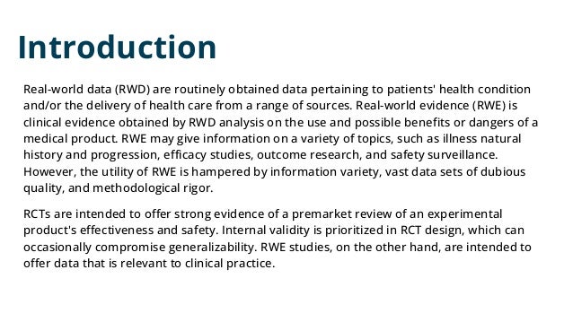 Real World Evidence (RWE) Solutions Industry Trends | PPT