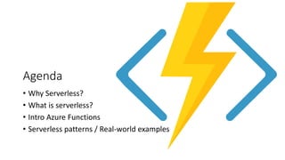 Azure Functions Real World Examples | PPTX