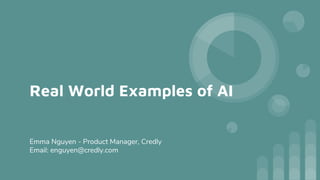Real world examples of Artificial Intelligence | PPT