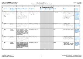 Real World Excel Formulas | PDF