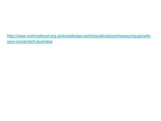 Real World Impact Measurement and Lean Social Metrics | PPTX