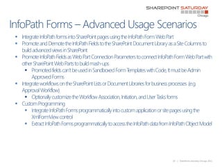 Real World InfoPath with SharePoint 2010 - List vs Library Forms | PDF ...