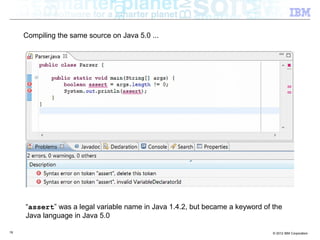Real World Java Compatibility (Tim Ellison) | PPT