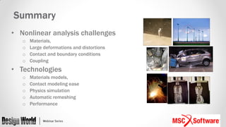 Real World Nonlinear Mechanical Applications | PDF