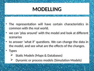 Geographical Information Science and remote sensing and analysis | PPT