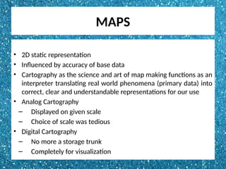Geographical Information Science and remote sensing and analysis | PPT