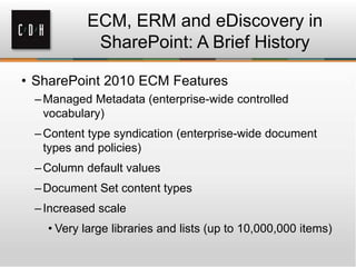 Real world records management in SharePoint 2013 | PPTX