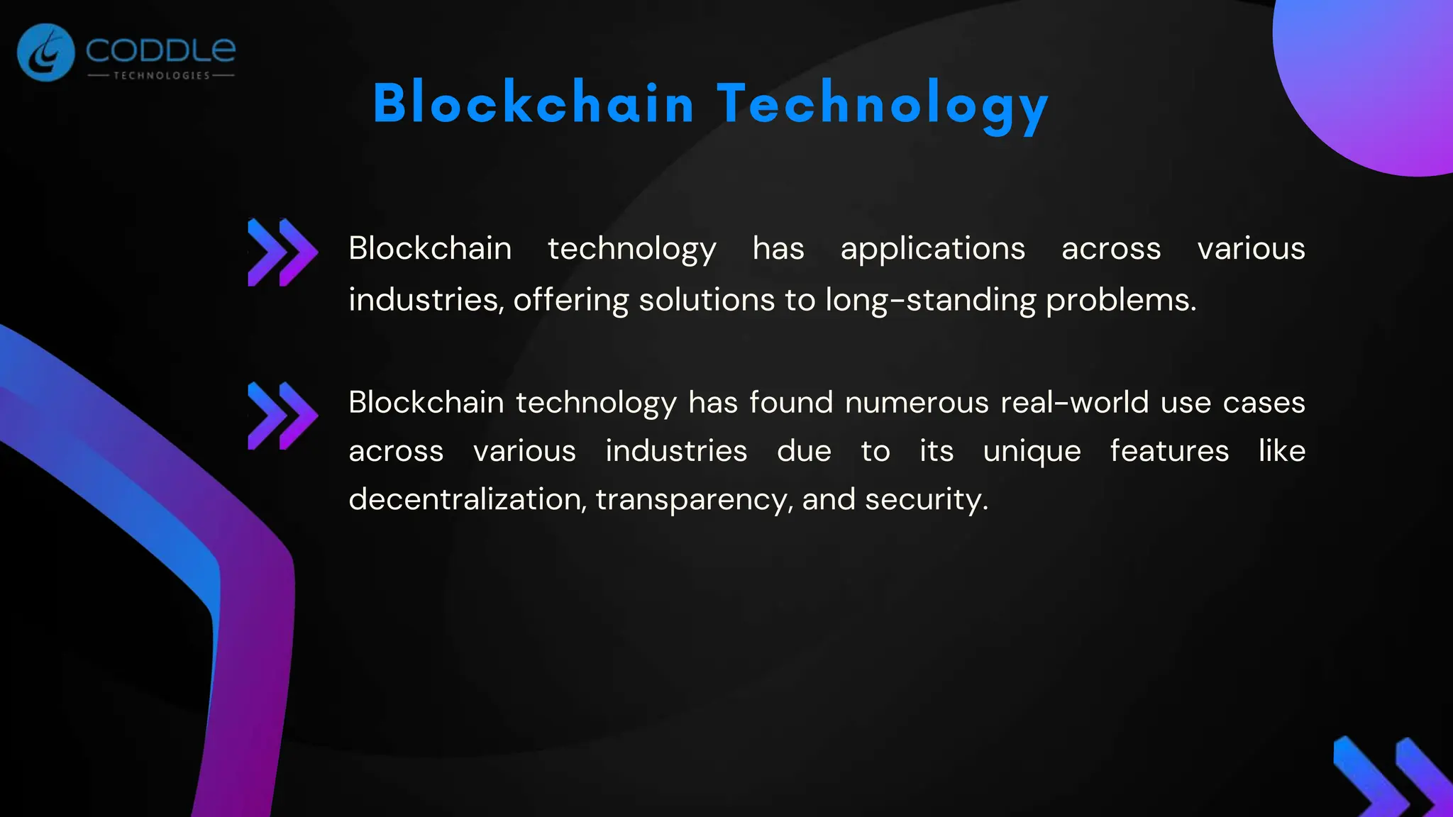 Real World use cases of Blockchain Technology.pptx
