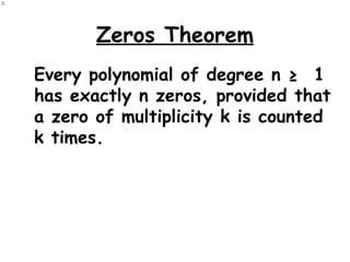 real_zero_theorem.pptDF4RE34DFTGRTR4TR4T4 | PPT