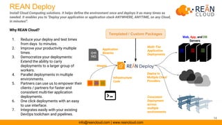 REAN Cloud DevOps Accelerators | PPT