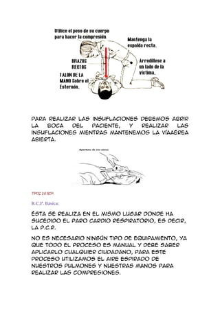 Reanimacioncardiopulmonar | DOCX