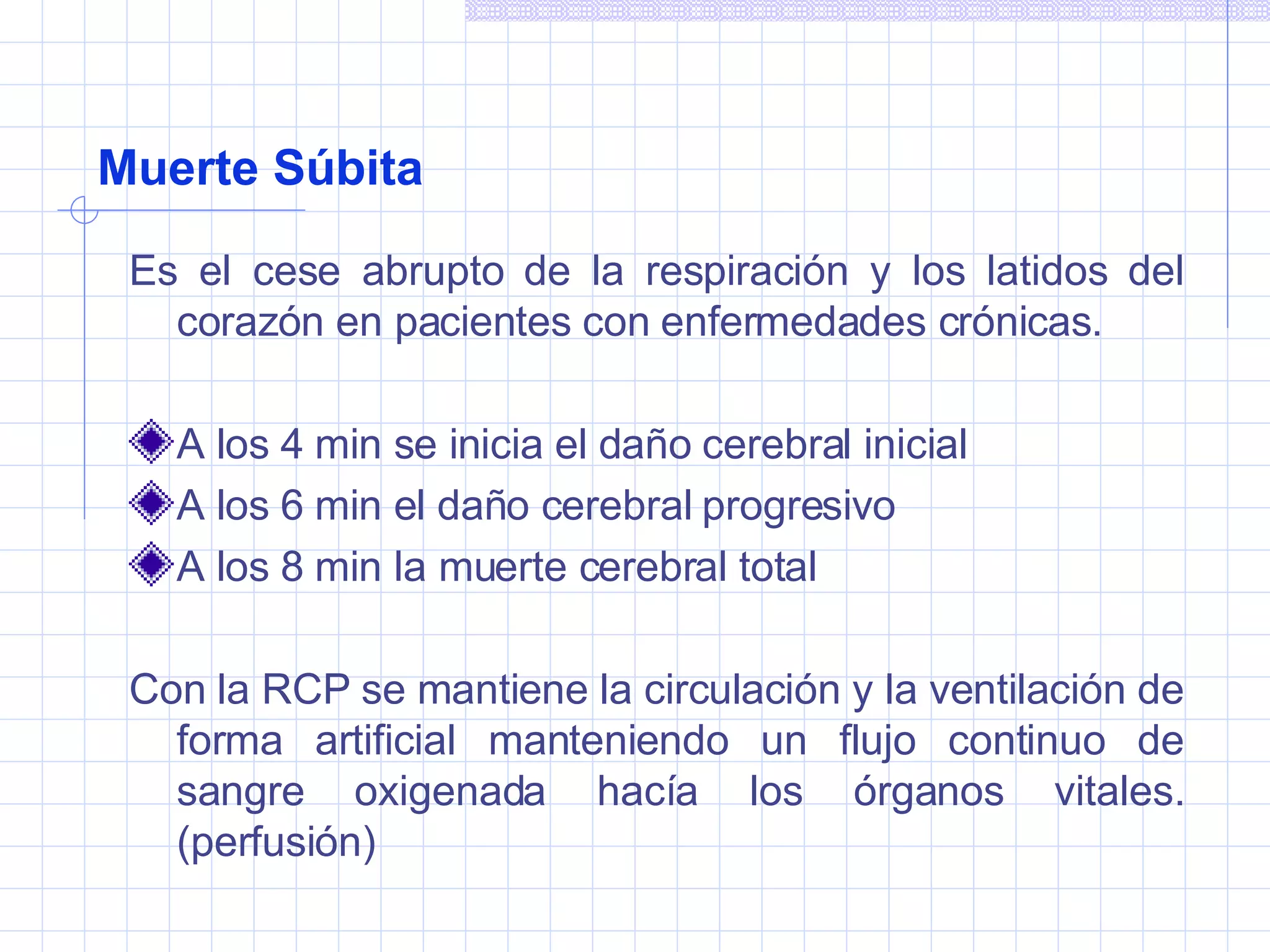 reanimacion cardiopulmonar RCP | PPT