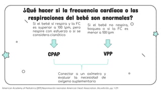 Reanimación neonatal PEDIATRIA, AMERICAN HEART ASSOCIATION .pptx