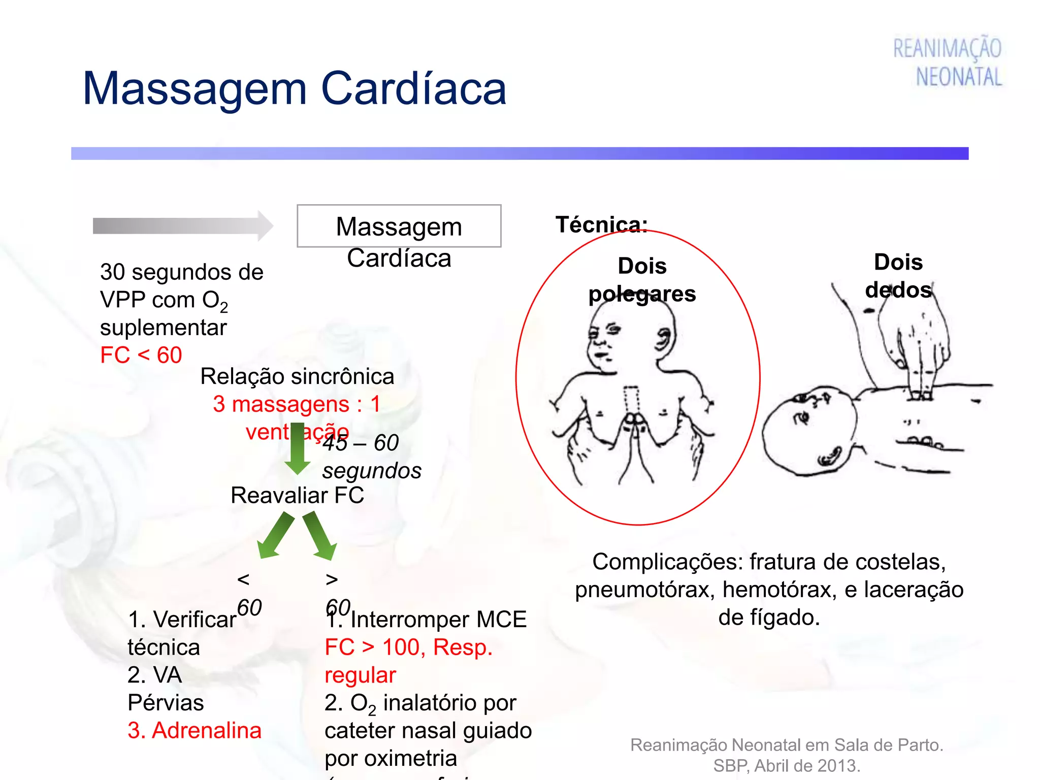 Reanimação Neonatal | PPTX