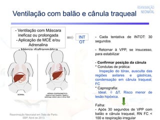 Reanimação Neonatal | PPTX