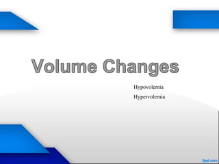 Reanimation(fluid & electrolyte) | PPTX
