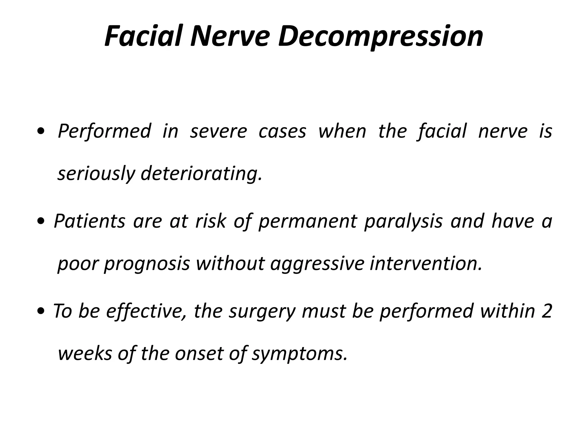 Reanimation of facial paralysis | PPTX