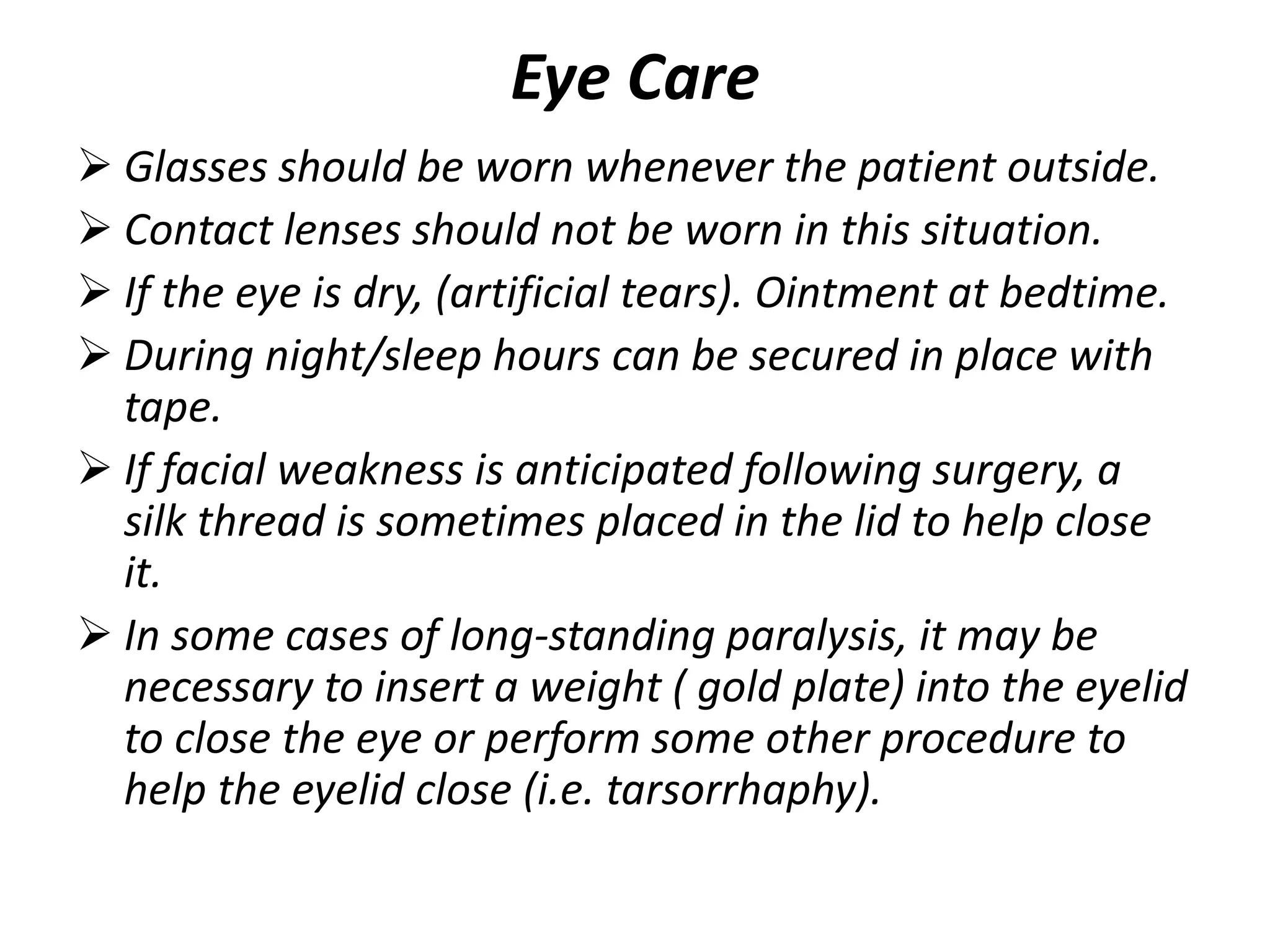 Reanimation of facial paralysis | PPTX