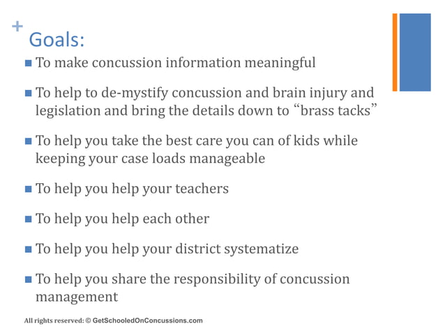 REAP The Interdisciplinary Concussion Management Protocol | PPT