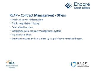 Reap Encore Presentation | PPTX