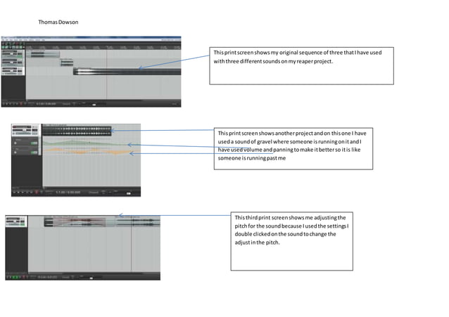 Reaper project 2 | DOCX
