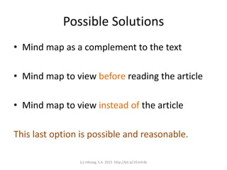 Reading and Analyzing Scientific Articles using Mind Mapping | PDF