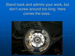 Rear brake repair | PPT