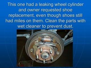 Rear brake repair | PPT