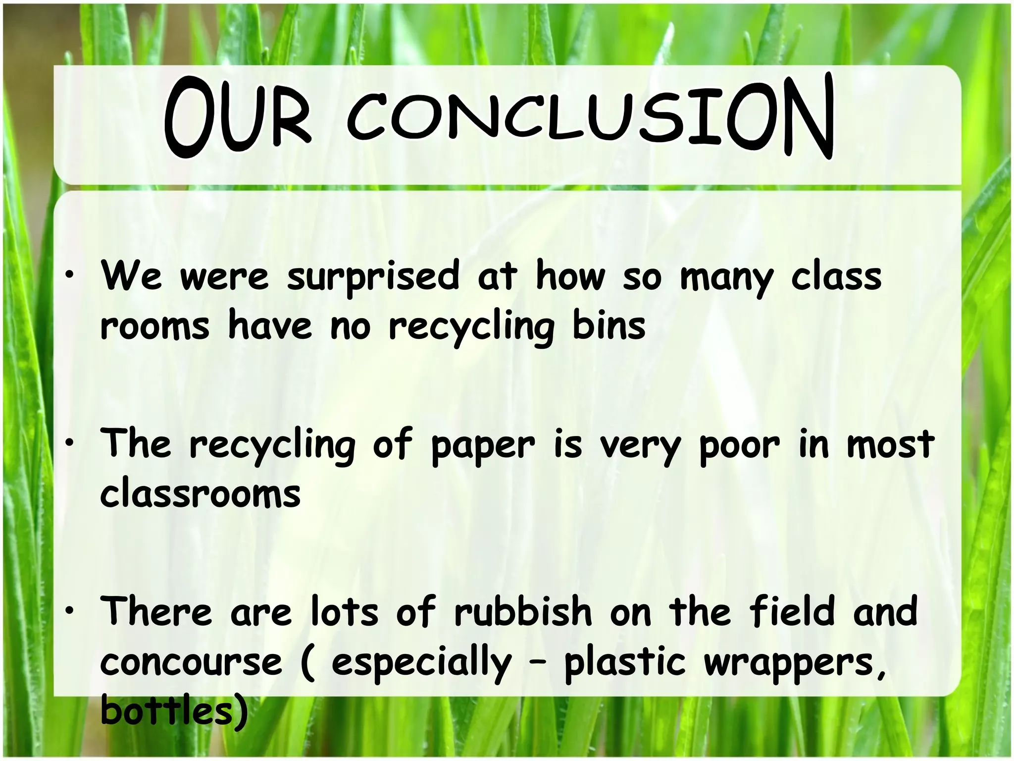 Presentation - Rubbish and Recycling | PPT