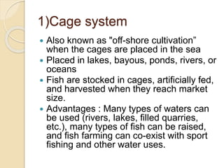 Rearing of fishes | PPT