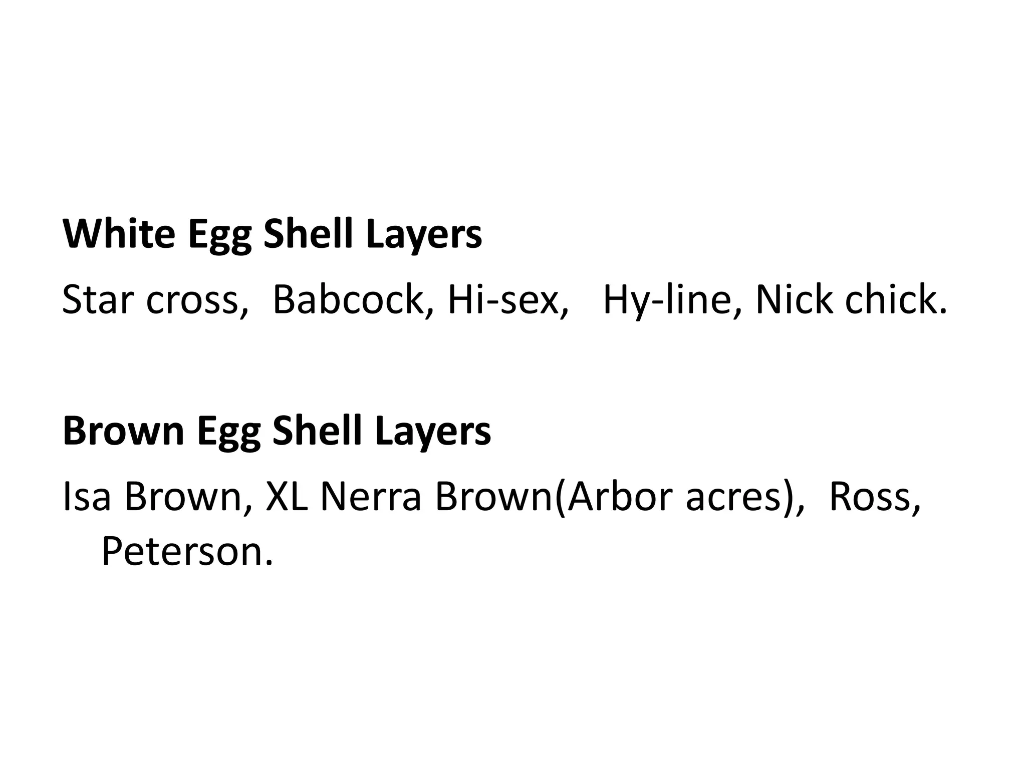 Commercial layer Production | PDF