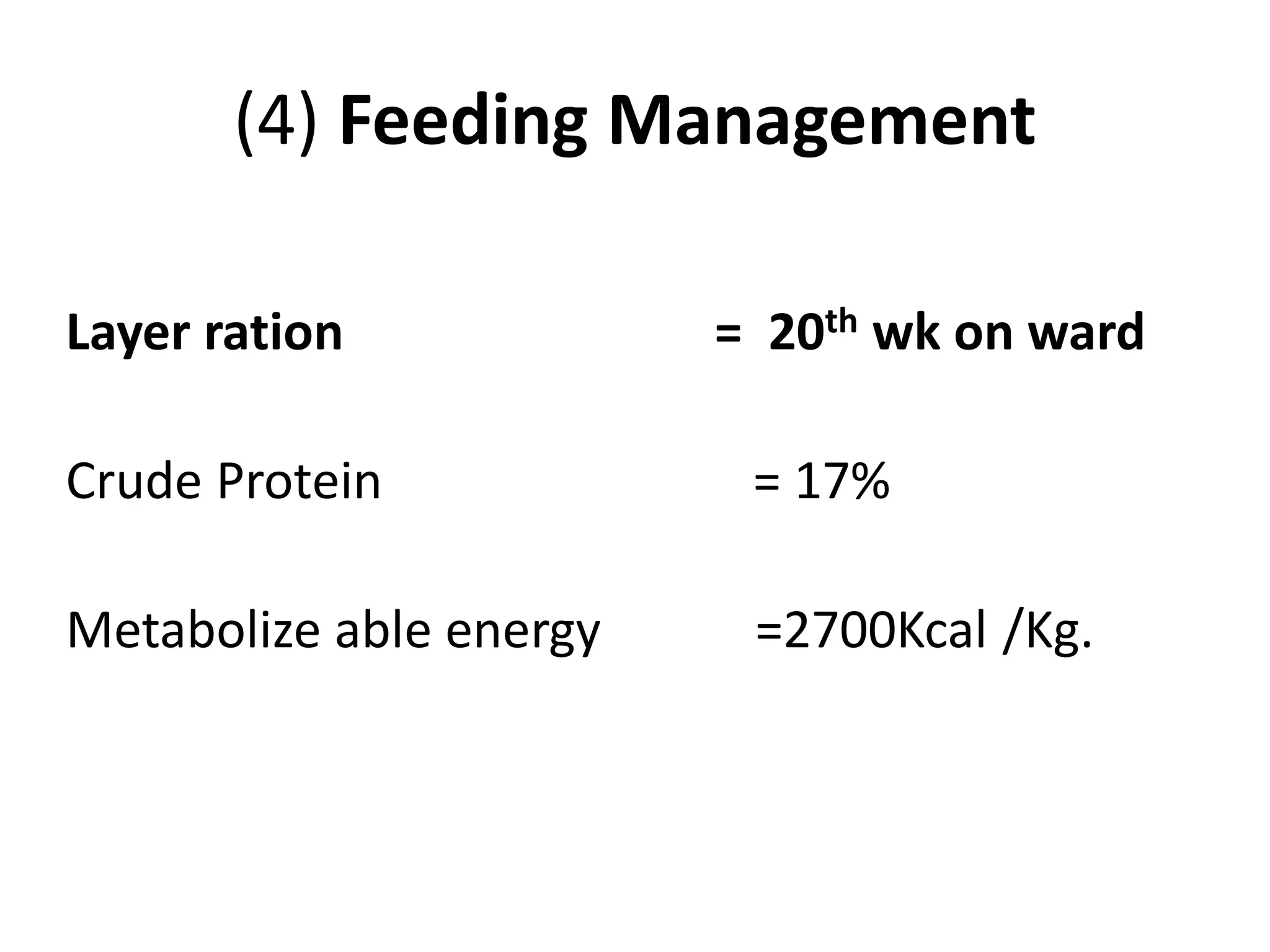 Commercial layer Production | PDF