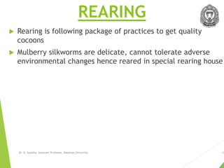 Rearing techniques for successful cocoon crop.pptx