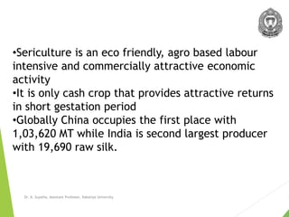 Rearing techniques for successful cocoon crop.pptx