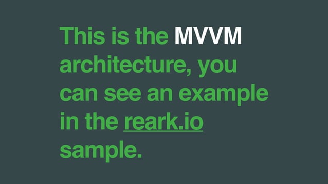 Reark : a Reference Architecture for Android using RxJava | PPT