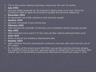 Rearmament | PPT | War and Conflicts