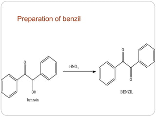 Rearrangement of benzilic acid | PPTX