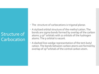 Rearrangement of carbocation | PPTX