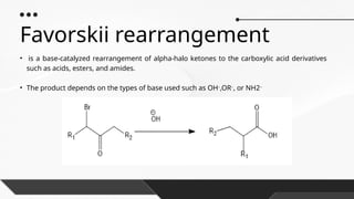 Rearrangement reactions - Organic chemistry.pptx