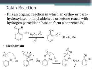 Rearrangement reactions | PPTX