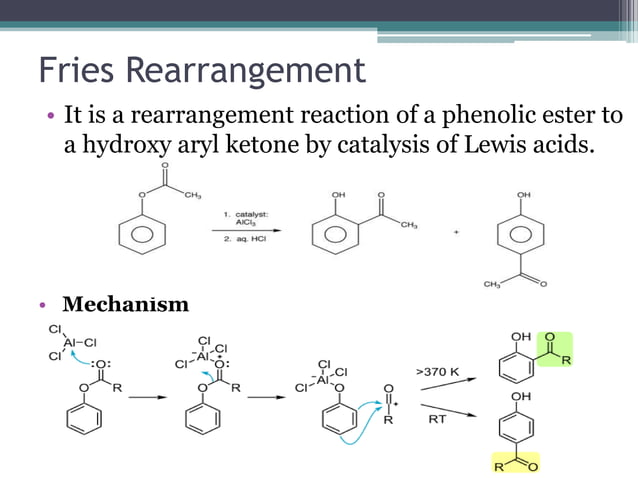 Rearrangement reactions | PPTX