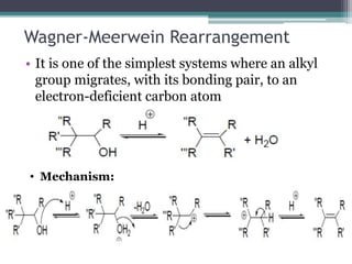Rearrangement reactions | PPTX