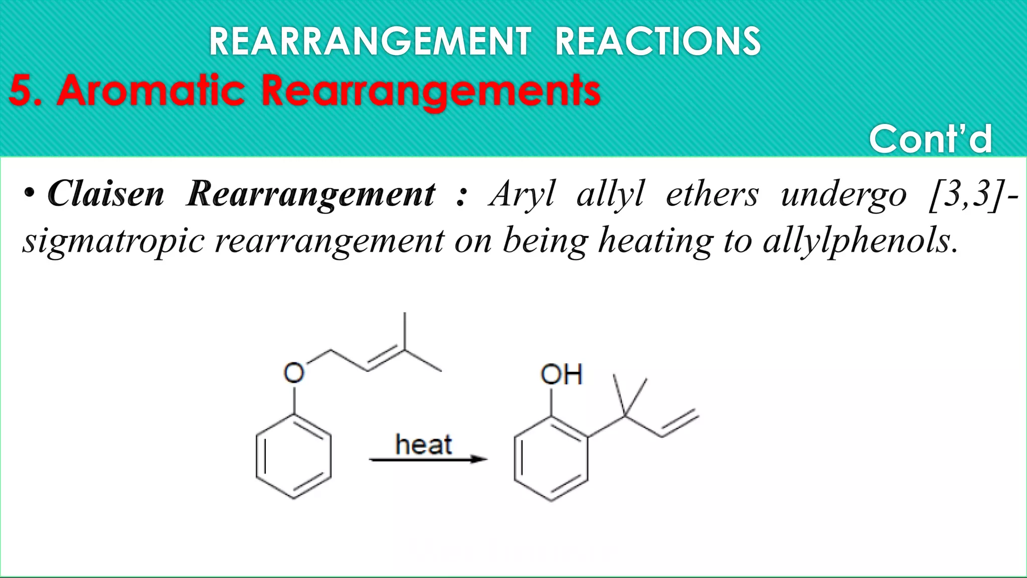 Rearrangement Reactions vikram choudhary | PDF
