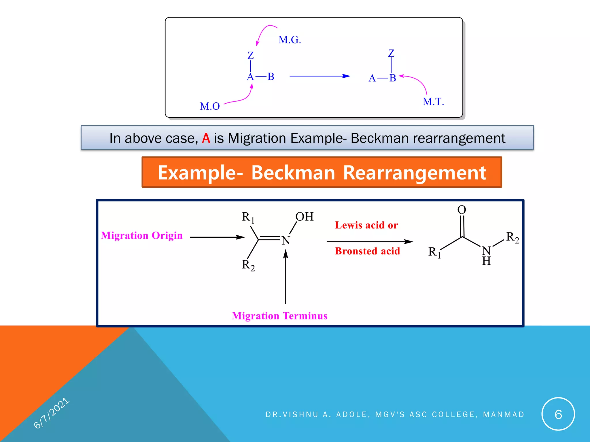 Rearrangement reactions | PDF