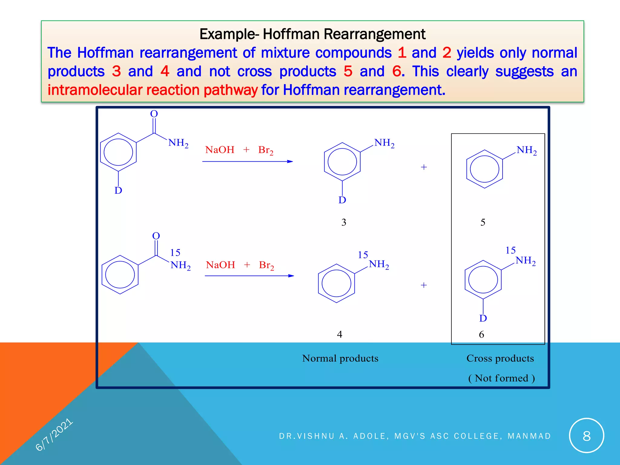 Rearrangement reactions | PDF
