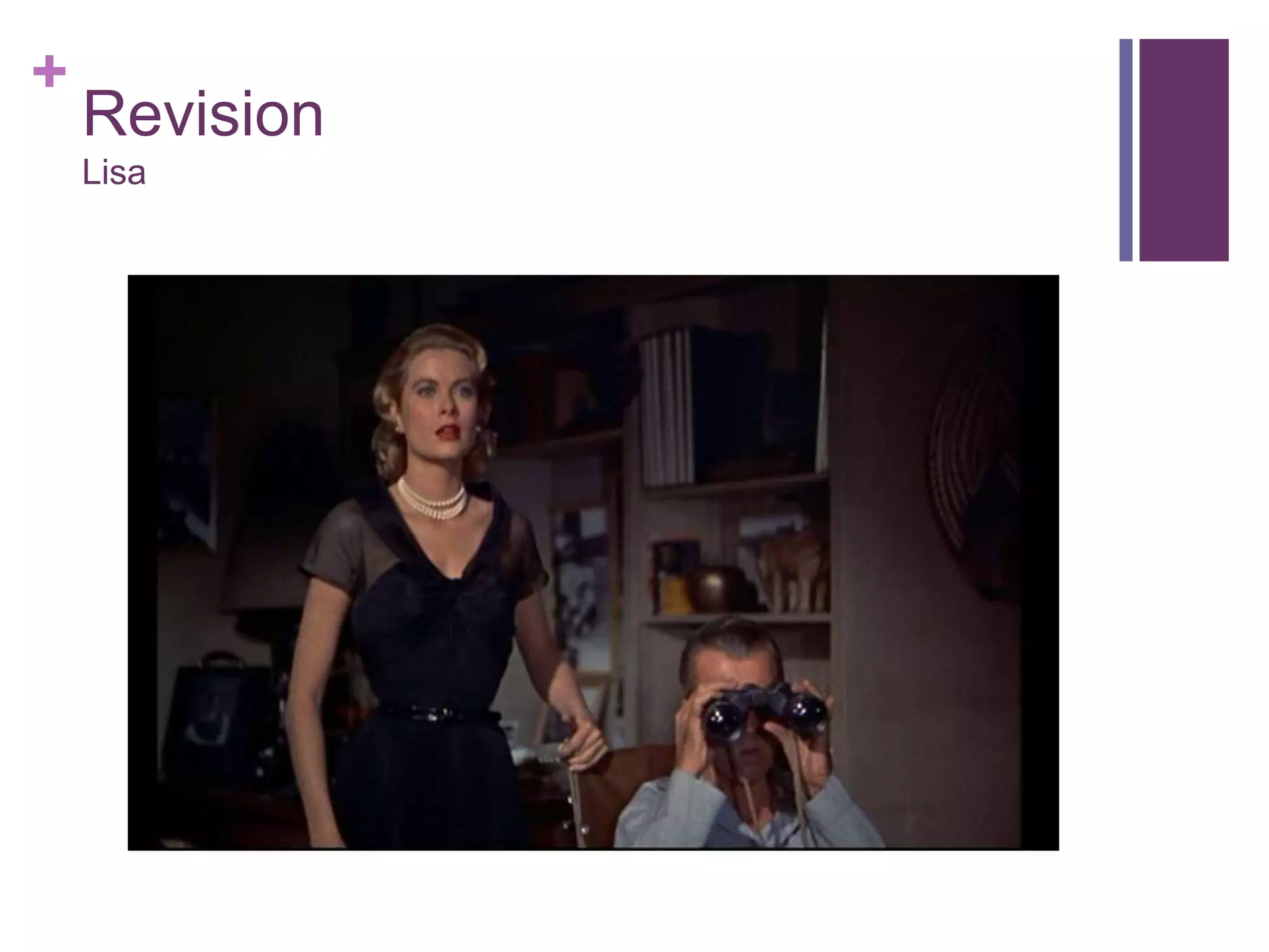 Rear Window | PPTX | Screenwriting | Content Production